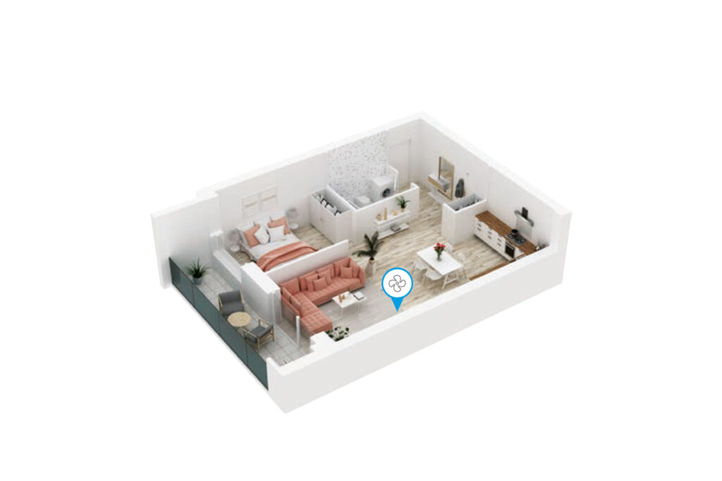 Installazione, dimensionamento, schema impianto VMC nei sistemi puntuali